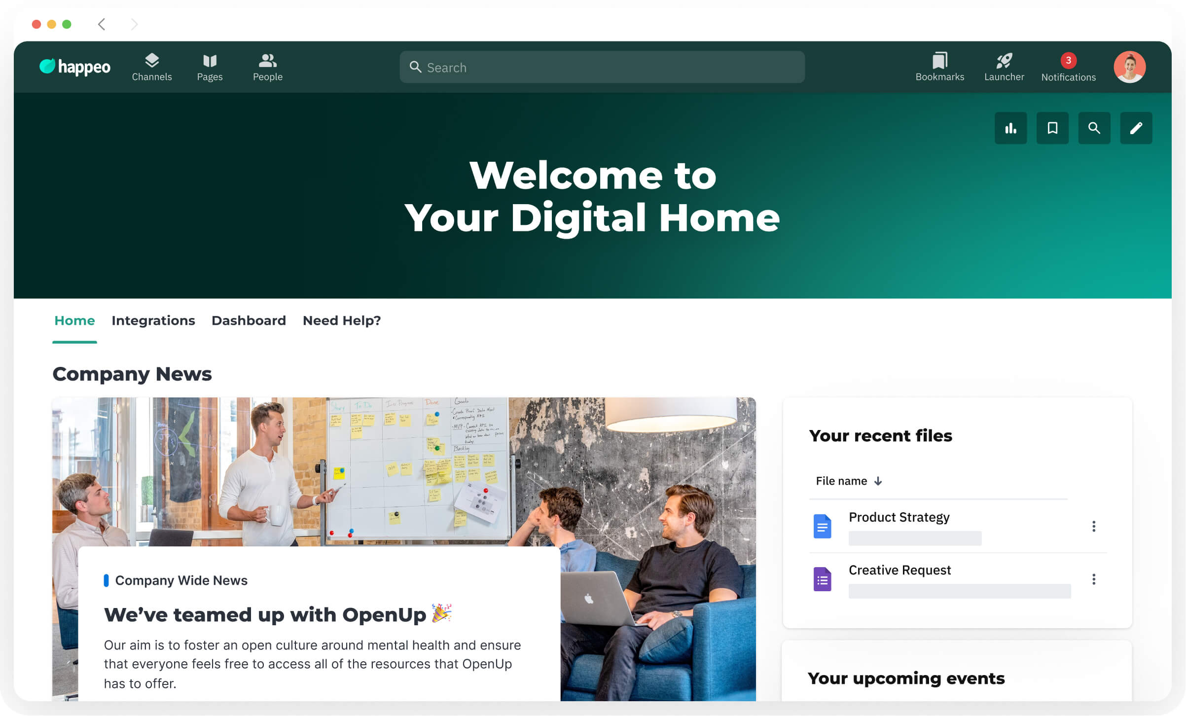 The intranet that connects your comms, people & knowledge | Happeo