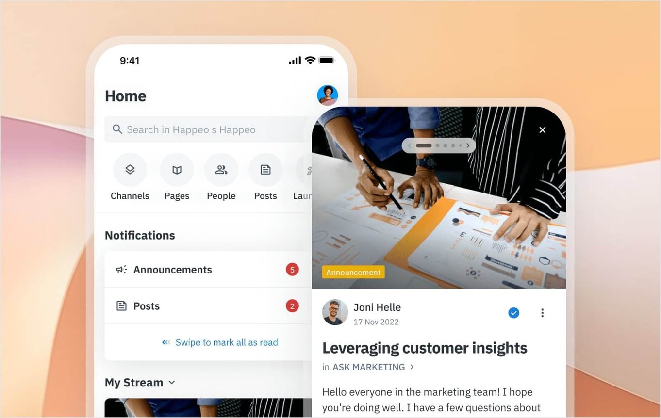 An all-in-one intranet, made simple | Happeo