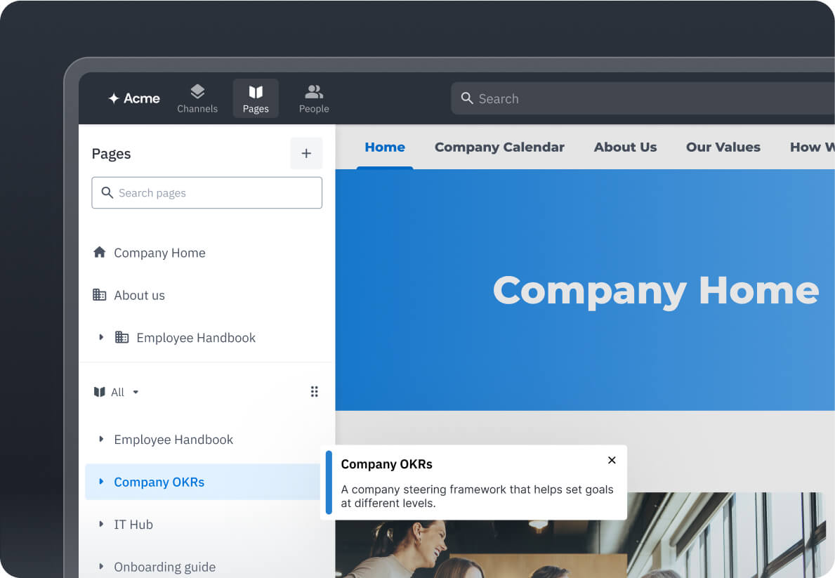 Happeo Pages | Happeo intranet