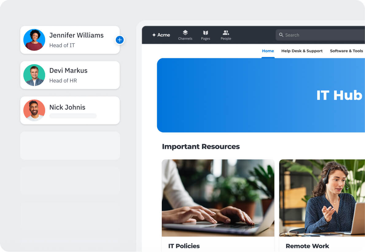 Happeo Pages | Happeo intranet
