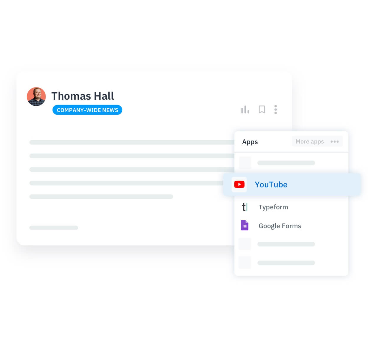 Work better with the tools you already use | Happeo intranet